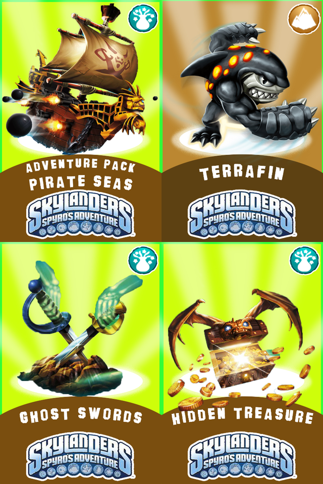 Skylanders NFC Cards - ALL Adventure Packs from all 6 games | eBay