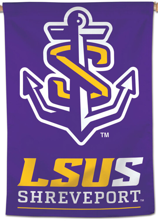 LSU SHREVEPORT PILOTS Official NCAA 28x40 Team BANNER Flag | eBay