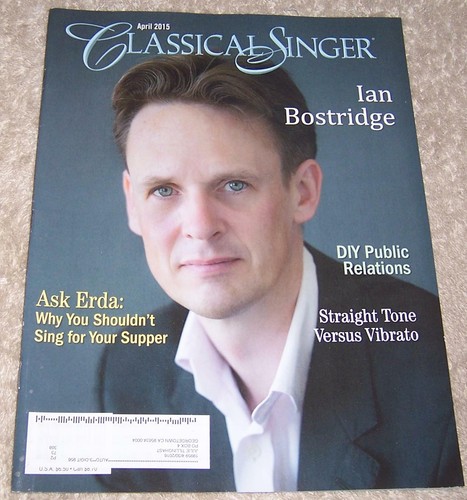 Classical Singer Magazine April 2015 Ian Bostridge opera | eBay