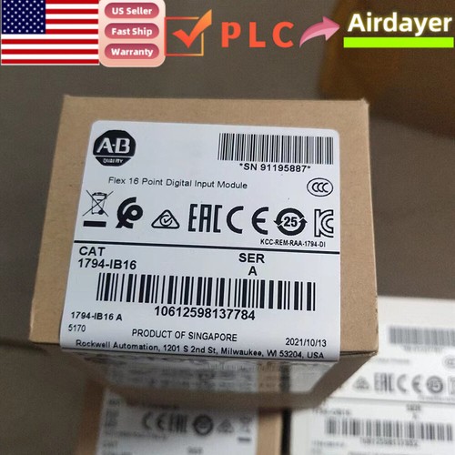 AB 1794-IB16 A Flex 16 Point I/O Input Module New Sealed IN TX | eBay