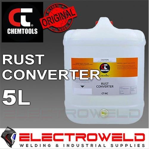 CHEMTOOLS 5L Rust Corrosion Converter Metal Waterproof Barrier Stop ...