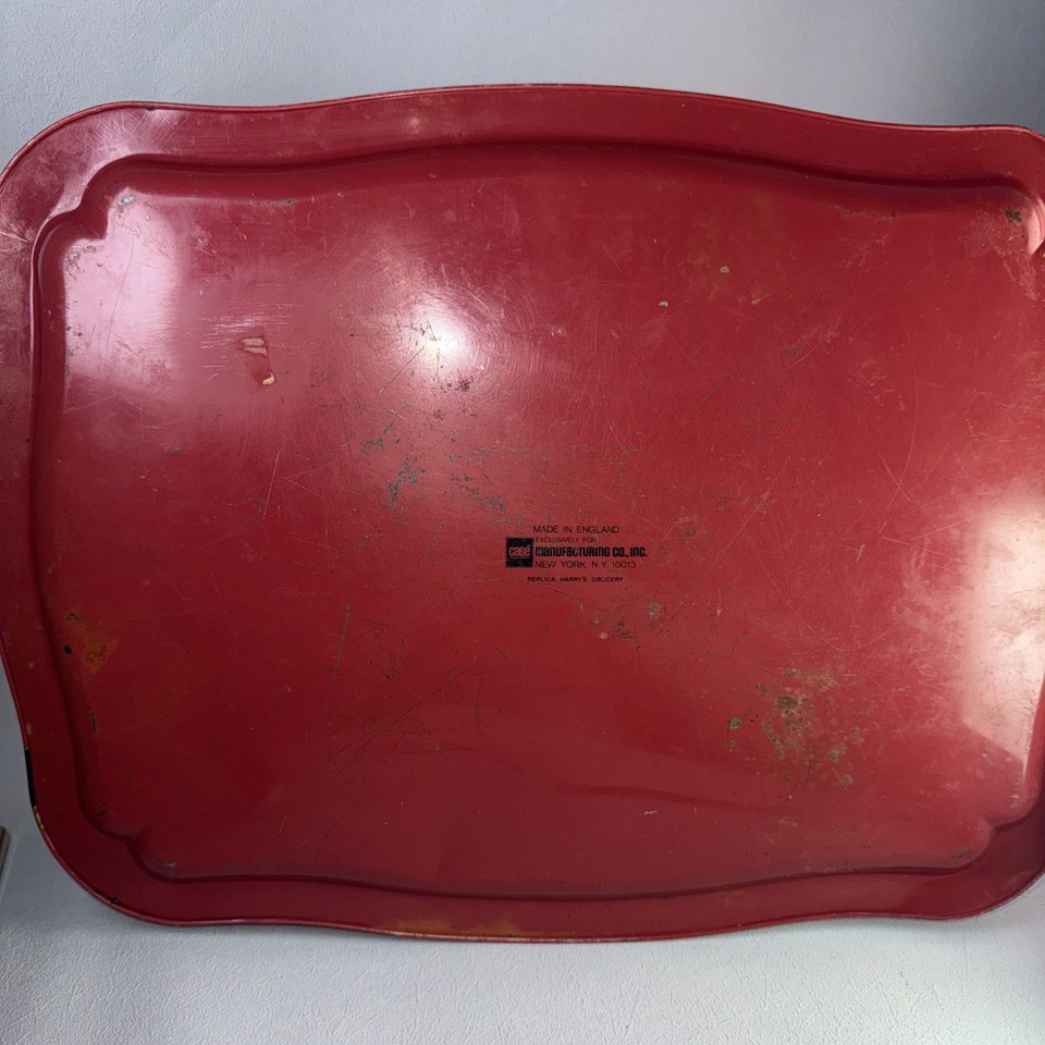 Vintage Bacon, Stickney, &Cos' Metal Best Ginger Serving Tray/Sign ...
