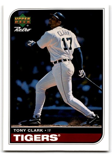 1998 Upper Deck Retro Tony Clark Detroit Tigers #35 | eBay