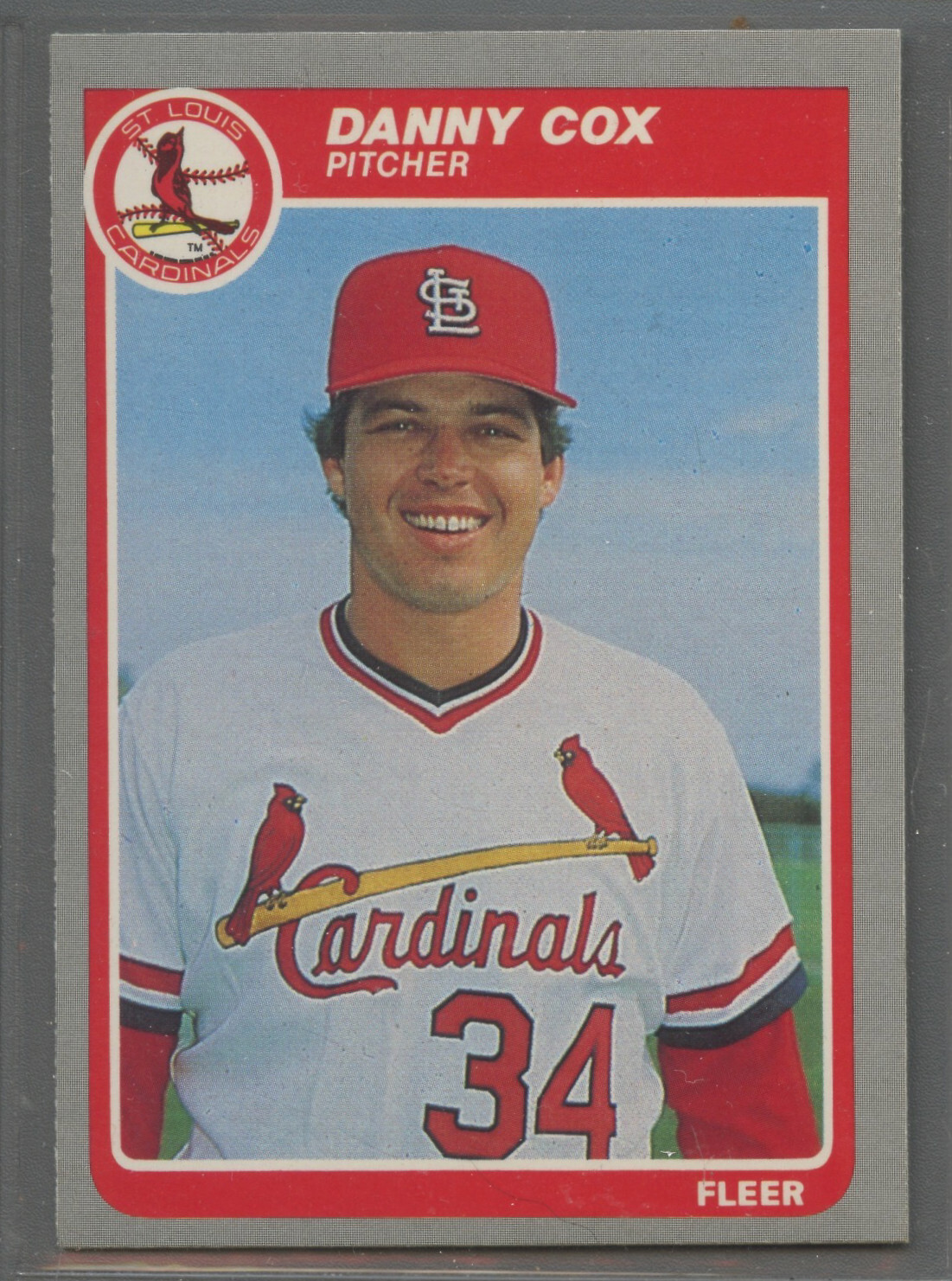 1985 Fleer #222 Danny Cox St. Louis Cardinals | eBay