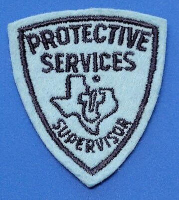 TEXAS - Texas Instruments TI Security Felt Patch Protective Services ...