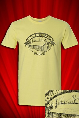 Sounds of the South 1970s record Label t-shirt Southern Rock | eBay