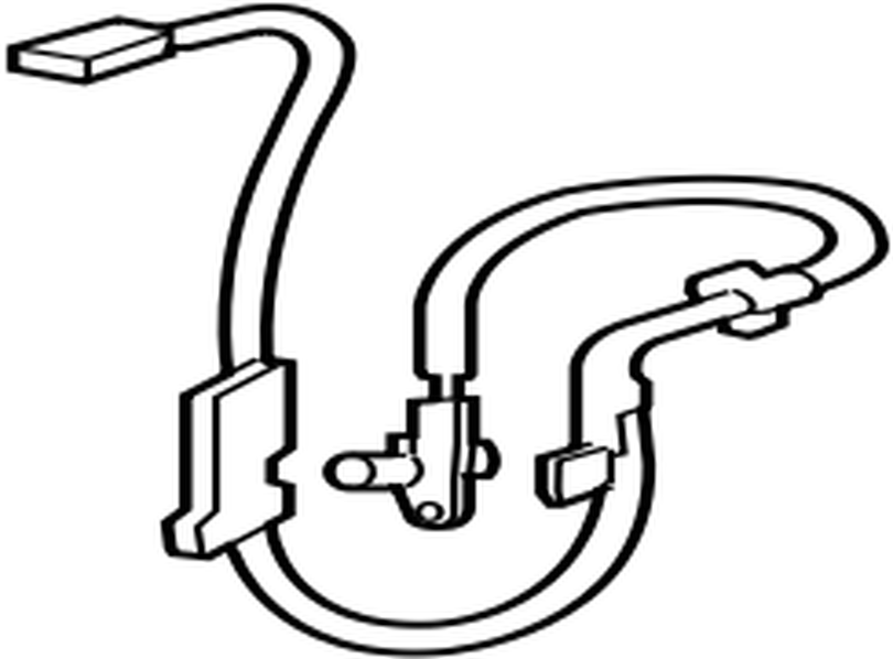 89543-12100 Toyota Sensor, speed, front lh 8954312100, New Genuine OEM ...