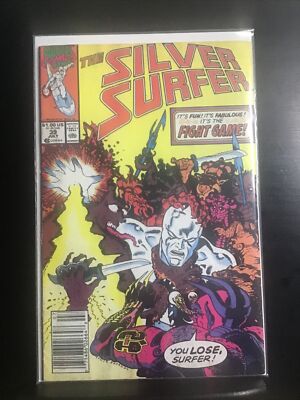 Silver Surfer # 39 FN/VF (1987) Marvel Comics The Fight Game | eBay