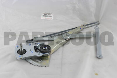 698200K011 Genuine Toyota REGULATOR SUB-ASSY, FRONT DOOR WINDOW, LH ...