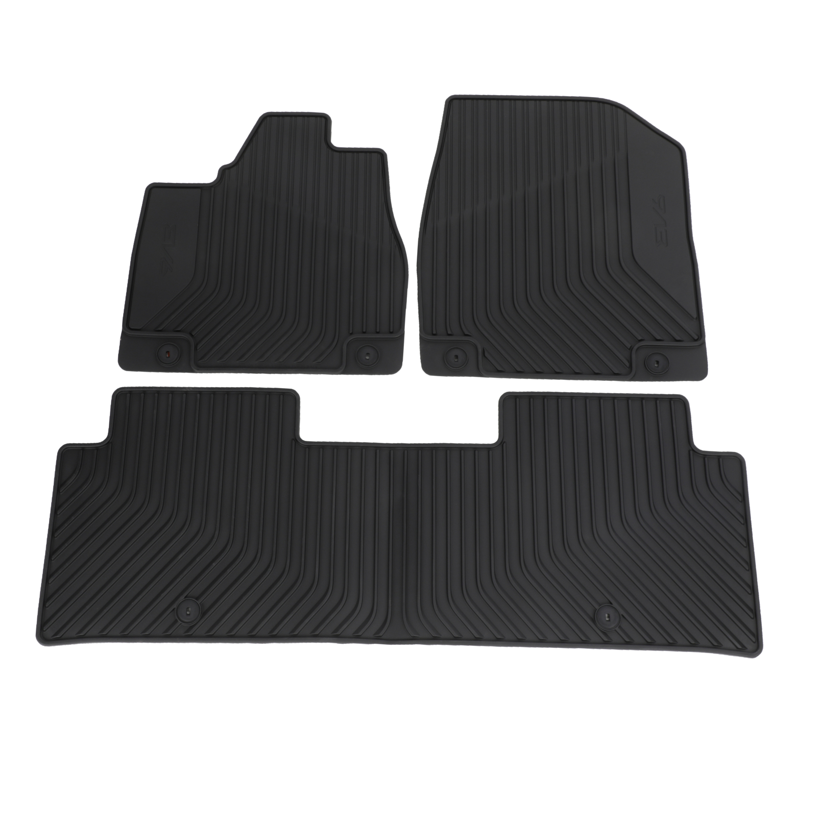 OEM Kia 2022 EV6 All-Weather Floor Mats Heavy Duty Rubber Liner CVF13 ...