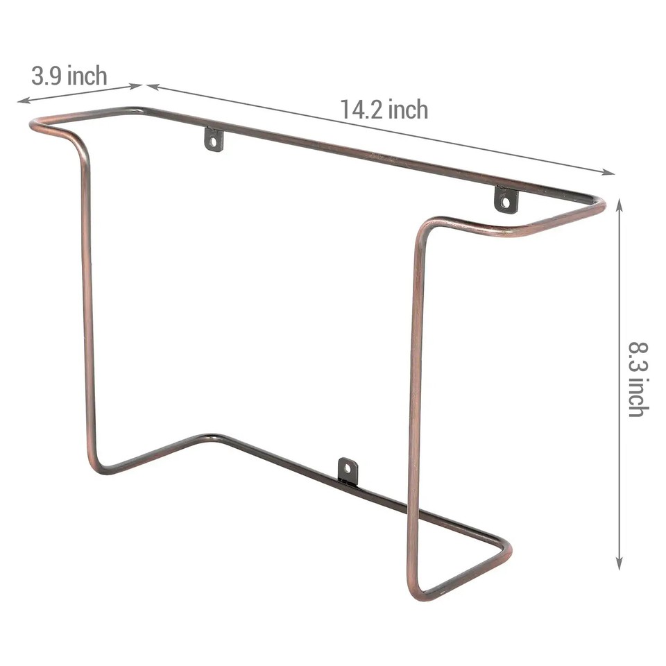Metal Wall Mounted Vinyl LP Record Display Rack, Album Storage Holder ...