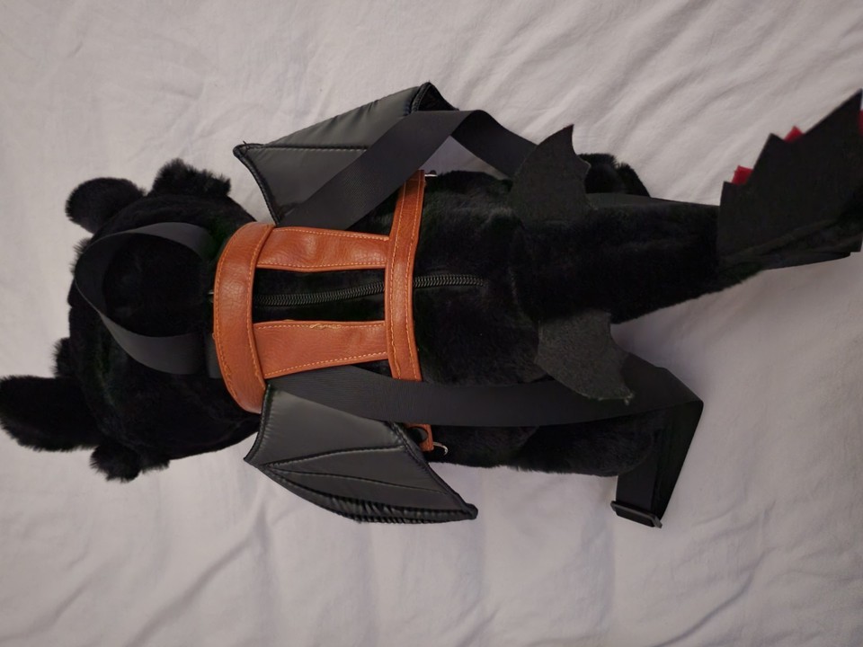Beijing Universal How To Train Your Dragon Night Fury Toothless Plush ...
