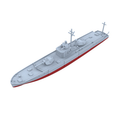 SSC72766S-A 1/72 Military Model Kit Soviet Pr.1124 Early Modification ...