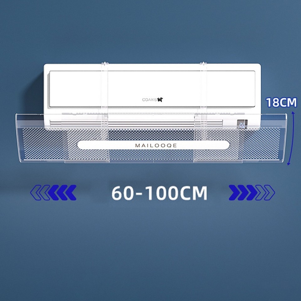 Air Conditioner Air Deflector Fits Split AC Units 60 to 110 cm Air ...