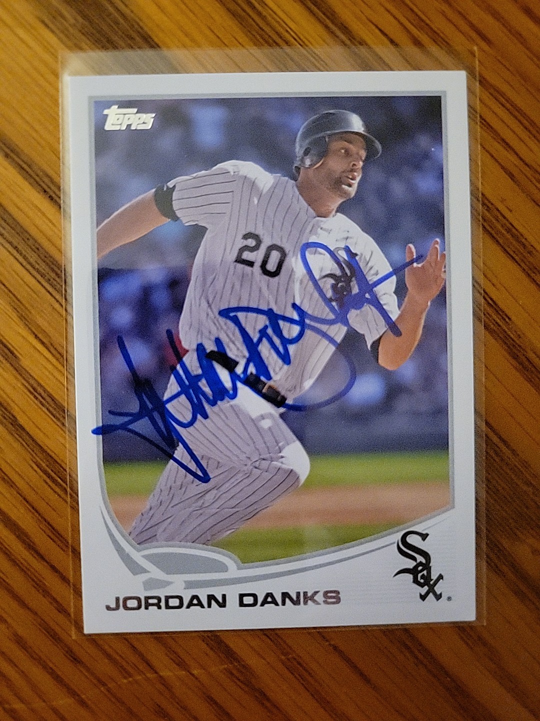 2013 Topps Series Two Jordan Danks Signed IP Auto Baseball Chicago ...