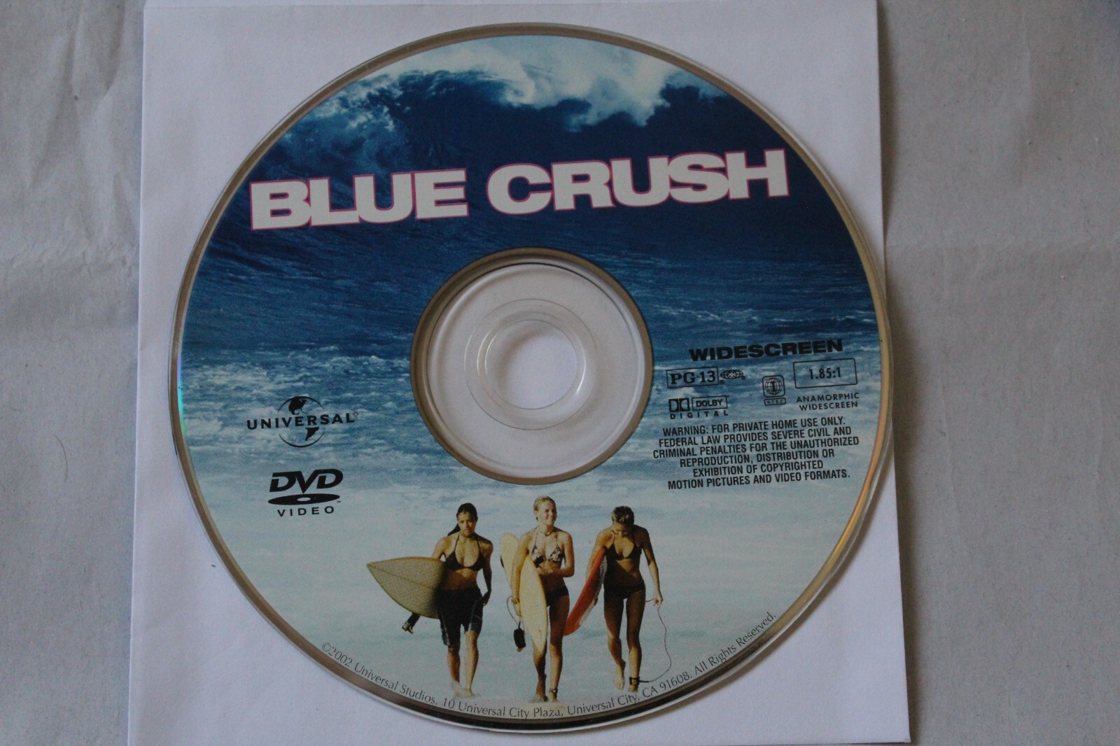Blue Crush (DVD, 2003, Widescreen) | eBay