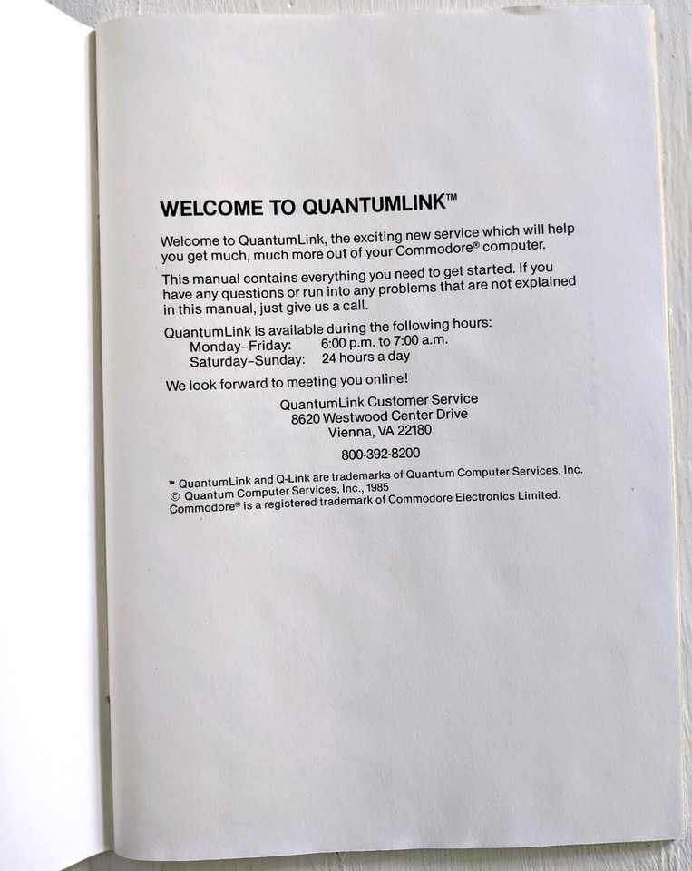 1986 Quantum Link, Pre AOL Collectible, Install Floppy Disk Set for ...