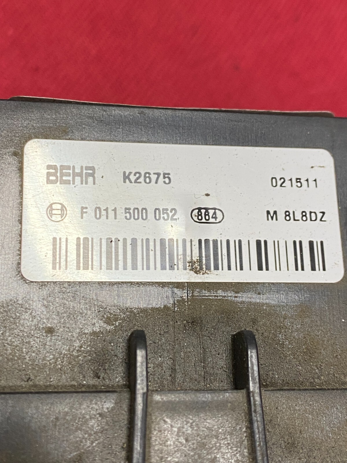 BEHR BLOWER MOTOR HVAC RESISTOR K2675, F 011 500 052, BOSCH 1035900018 ...