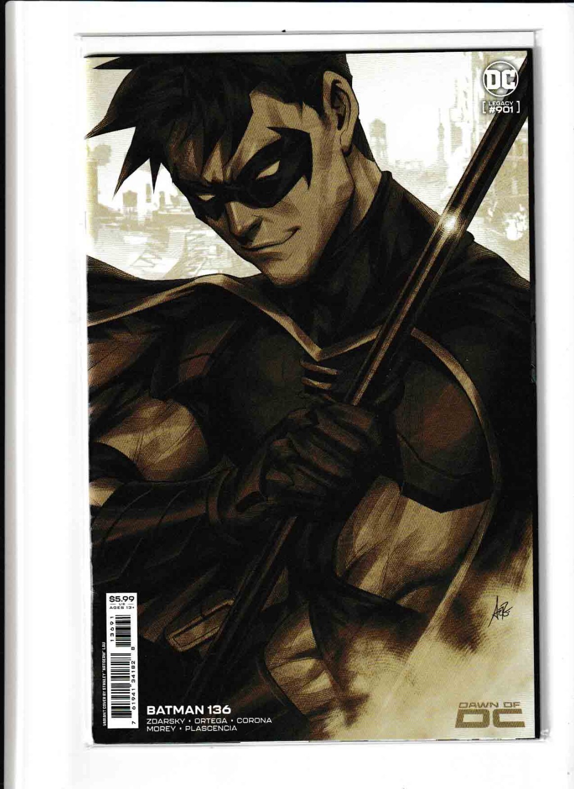 Batman #136 (2023) Stanley Artgerm Lau Card Stock Variant | eBay