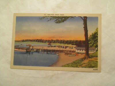 Massachusetts Postcard New Pier Onset MA | eBay