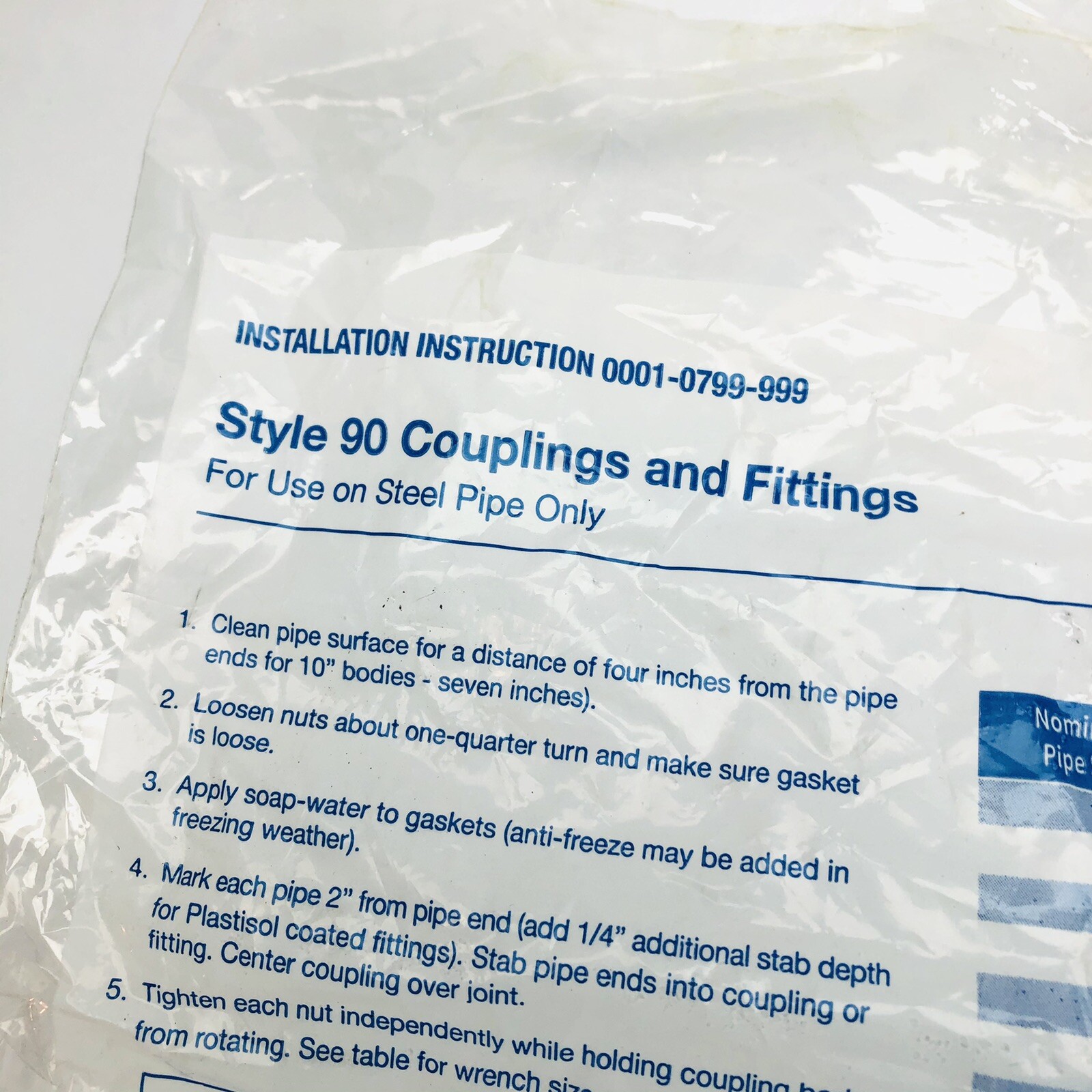 DRESSER STYLE 90 COUPLING AND FITTING STEEL PIPE | eBay