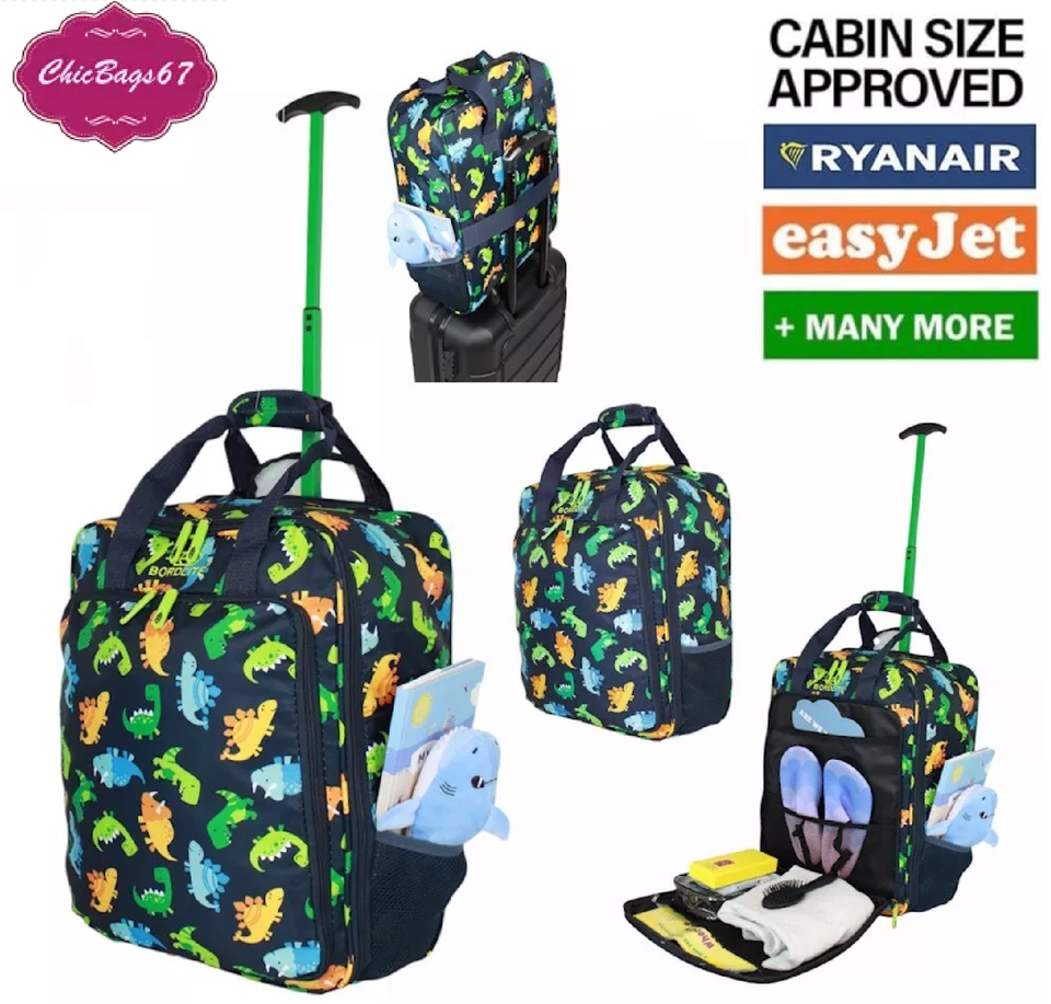 45x35x20 EasyJet Under Seat Cabin Trolley Case Bag Suitcase Hand ...