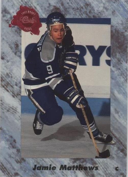 1991 Classic Draft Picks - Jamie Matthews #37 (RC) for sale online | eBay