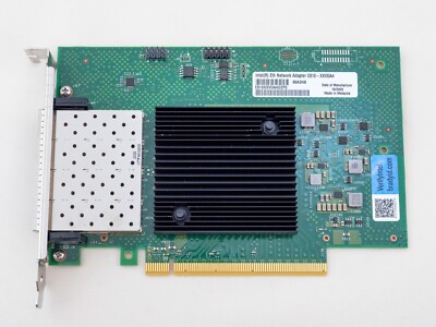 Intel Original E810-XXVDA4 Quad Port 10/25GbE PCIe 4.0 SFP28 NIC ...