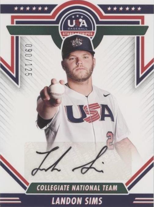 2022 Panini USA Baseball Stars & Stripes - Collegiate National Team ...