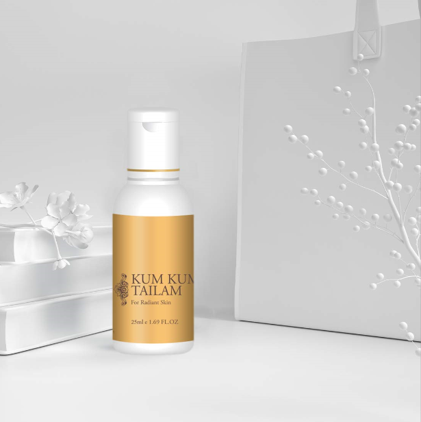 🇬🇧 25ml Pure Saffron Kesar Face oil Kum Kumadi Skin whiten Lighten ...