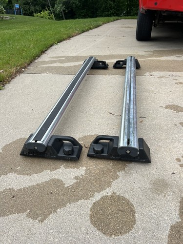 HUMMER H2 ROOF RAIL RACK LUGGAGE CARGO CROSSBARS OEM 2003 - 2005 💎 -SET ...