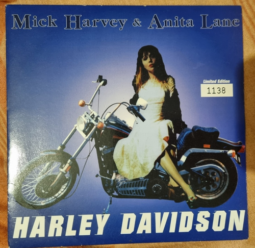 Mick Harvey & Anita Lane Harley Davidson 7" Single Ltd Ed. No. 1138 ...