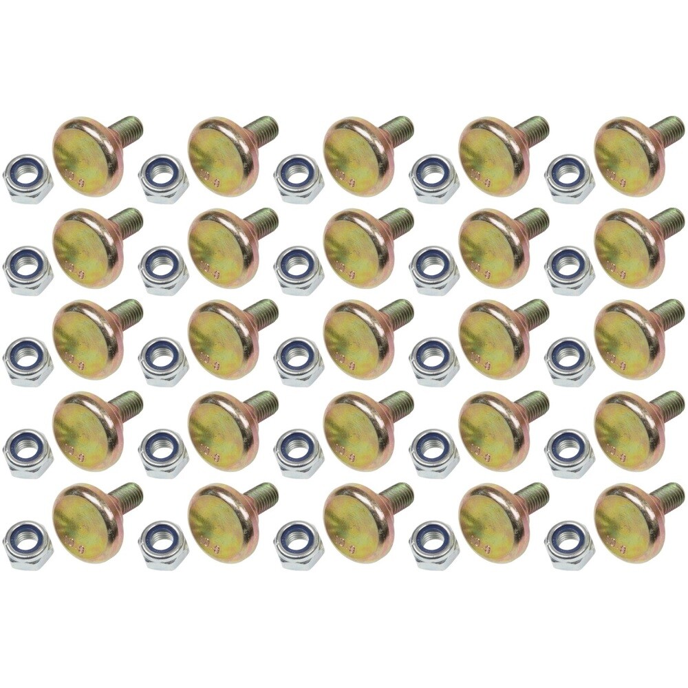 90081160 BK018 Pack of Twenty Five Disc Mower Blade Bolt Kits Fits ...