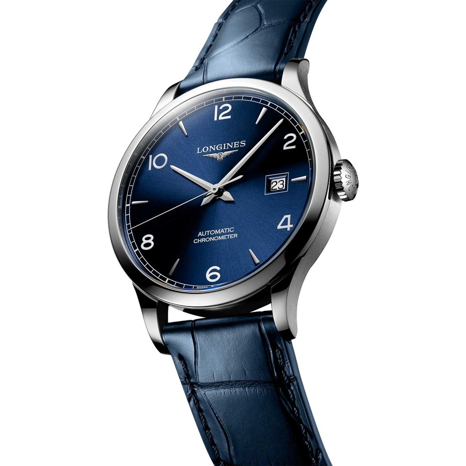 Longines Record Automatic Blue dial 40mm L2.821.4.96.4 | eBay