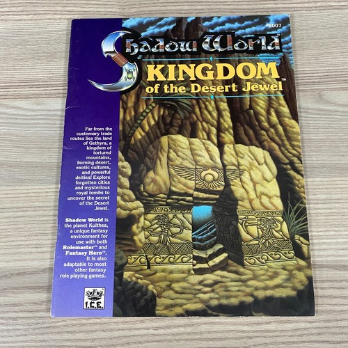 SHADOW WORLD KINGDOM OF THE DESERT JEWEL 1989 SOURCEBOOK RULEBOOK 6007 ...