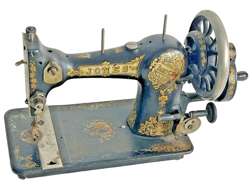 Victorian Antique Jones Hand Crank Sewing Machine | eBay
