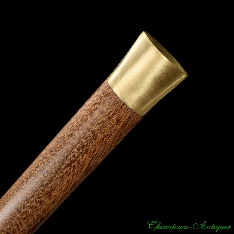 Sharp Japanese Long Yari Spear Polearm Sword Pattern Steel w Blood ...