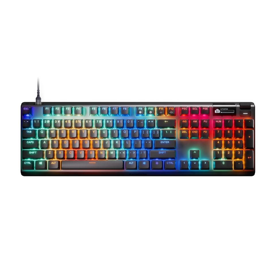SteelSeries Rapid Tap Rapid Trigger Gaming Keyboard, Wired, Japanese ...