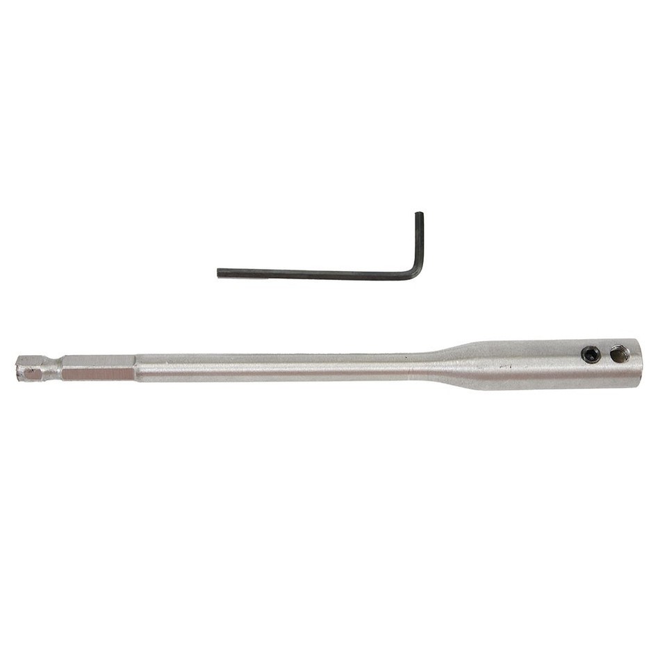 2x Drill Bit Extension Bar 150mm 300mm Hex Shank Extender Wrench-Kit ...