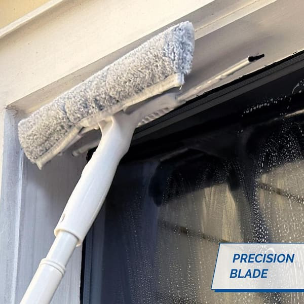 Unger Professional Window Washing Cleaning Kit w Window Squeegees, Pole ...