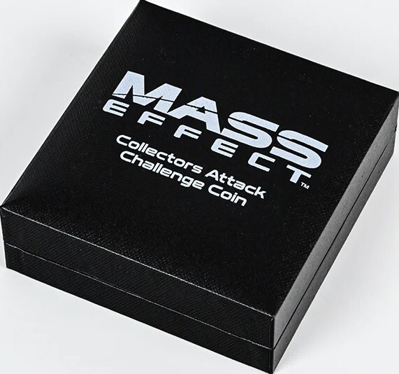 Mass Effect Shepard Attack Normandy Challenge Coin Official Sold Out ...