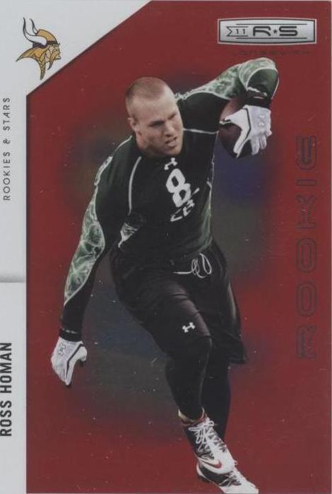2011 Panini Rookies & Stars Longevity - Rookie Ross Homan #236 Ruby ...