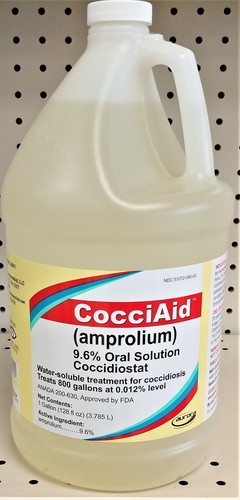 CocciAid 9.6% Gallon Amprolium Coccidiosis Drench or Water ...