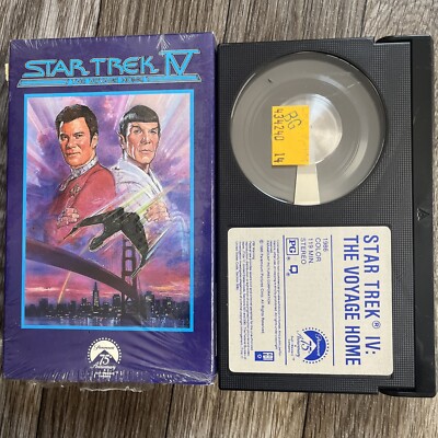 Star Trek IV: The Voyage Home (Paramount, 1987, Betamax) Clamshell Case ...