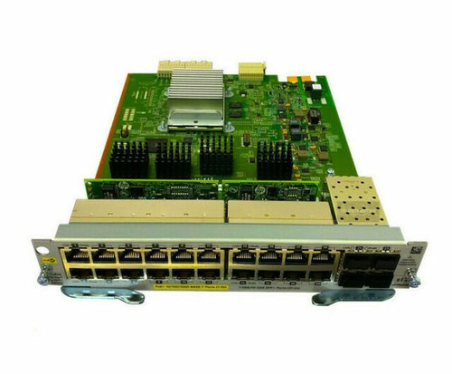 HPE Aruba 5400R 20P 10/100/1000BASE-T PoE+ 4-Port SFP+ Module P/N ...