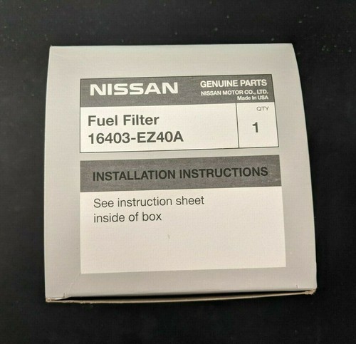 GENUINE OEM Nissan Fuel Filter Cartridge Assy for Titan 8 Cyl 5.0L ...