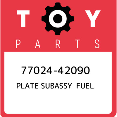 77024-42090 Toyota Plate subassy fuel 7702442090, New Genuine OEM Part ...