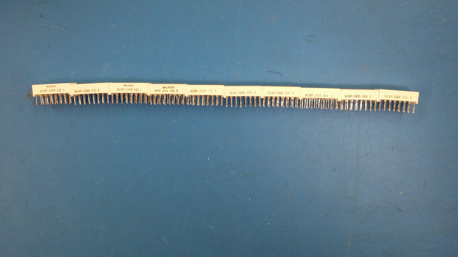 (10 PCS) HLMP-2685 HP LED Uni-Color Red 635nm 16-Pin DIP | eBay