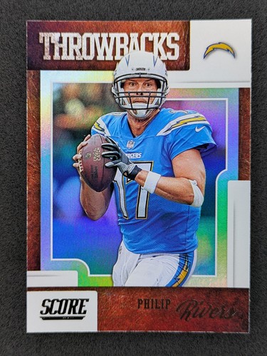 2019 Score Throwbacks #T-14 Philip Rivers Los Angeles Chargers | eBay