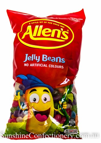 Allen's - Jelly Beans -1kg - Mixed Jelly Lollies, Allens Sweets Postage ...